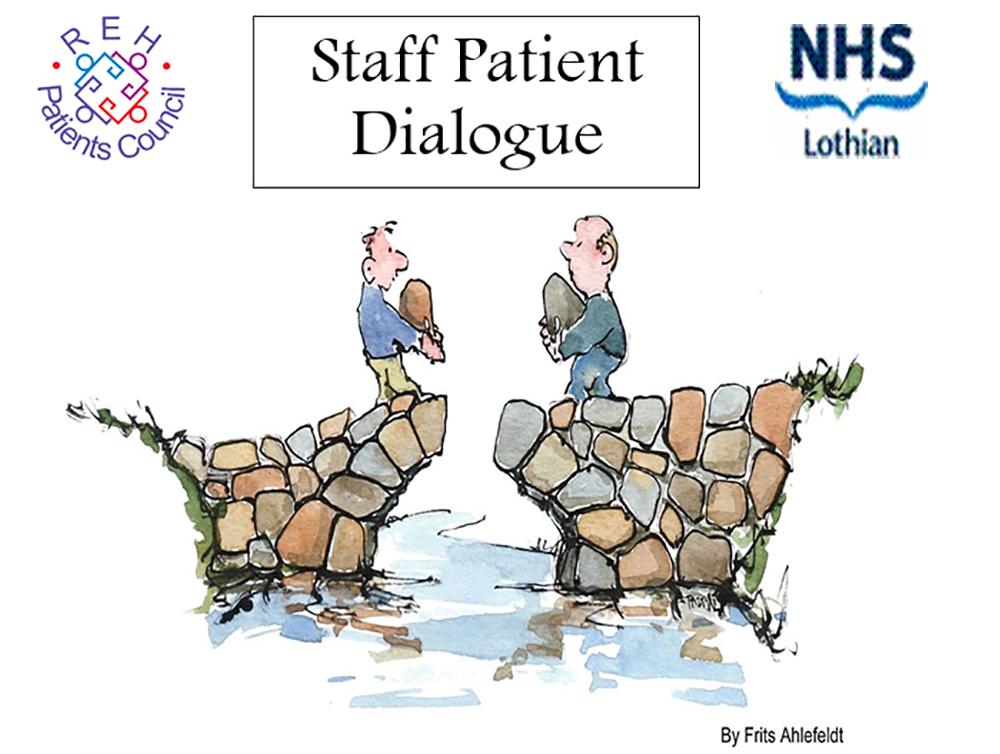 Staff Patient Dialogue - REH Patients Council (SCIO)